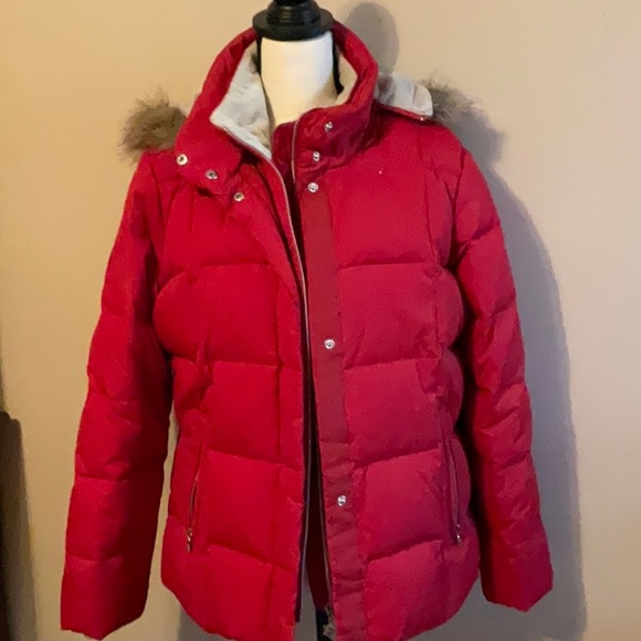 Free Country | Jackets & Coats | Free Country Size L Red Down Jacket ...